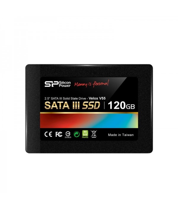 Disque Dur Interne SILICON POWER Velox V55 120Go SSD - 2.5"