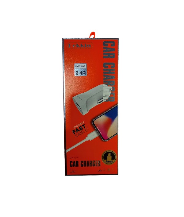 Chargeur Allume Cigare 2.4A DEKKIN DK-636