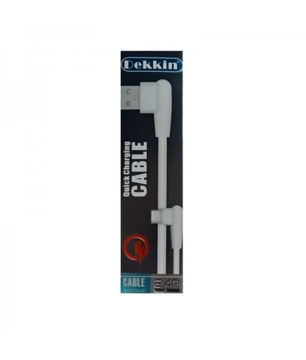 Cable Micro USB 3.0 1m 2.4A DEKKIN DK-A31