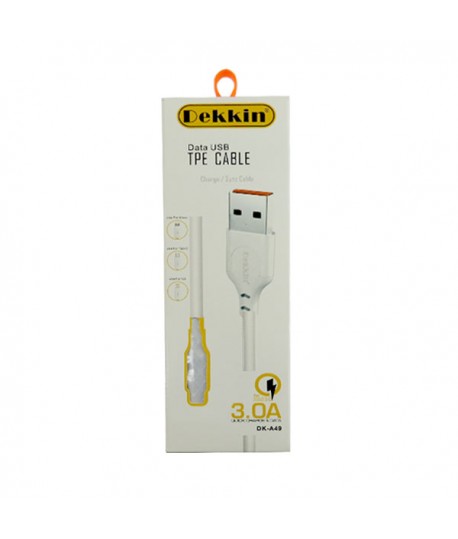 Cable Micro USB 1m 3A DEKKIN DK-A49